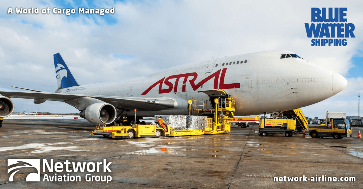 Network Airline Management transports relief cargo to SDQ - Air Cargo Week