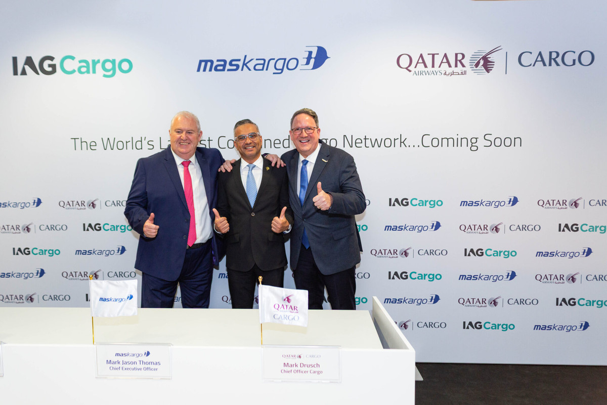 Qatar Airways Cargo, IAG Cargo, and MASkargo prepare to launch Global ...