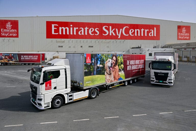 Emirates SkyCargo upgrades road fleet with Euro 6 trucks - Air Cargo Week